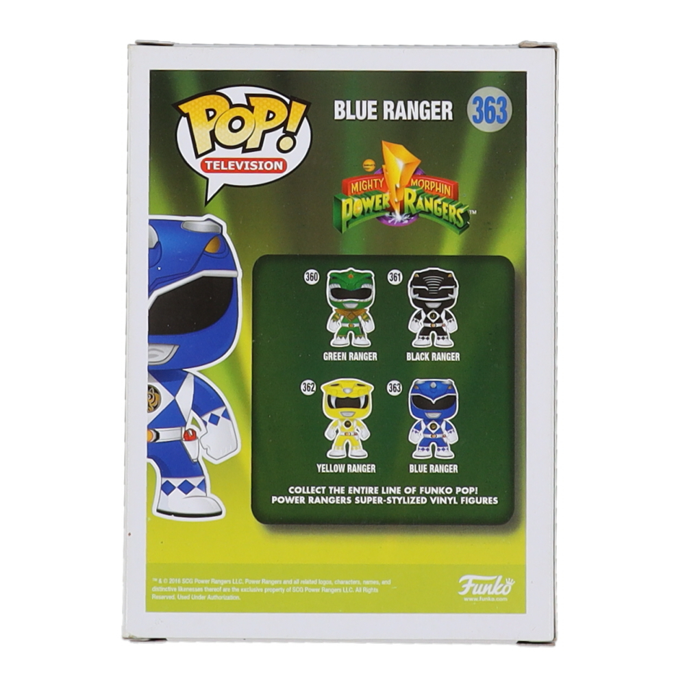 Blue Ranger "Mighty Morphin Power Rangers" #363 Funko Pop! Vinyl Figure ...