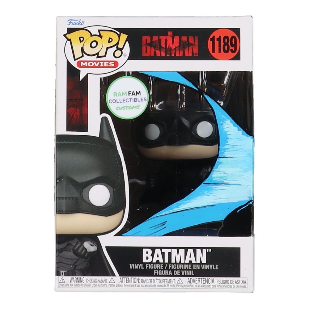 Batman "The Batman" #1189 Funko Pop! Vinyl Figure with Custom Batman ...