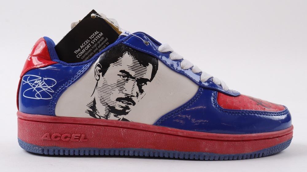 Manny Pacquiao Signed Accel Boxing Shoe (JSA) | Pristine Auction
