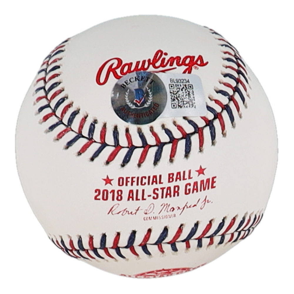Edwin Diaz Signed 2018 All-Star Game Baseball Inscribed "Winner ...
