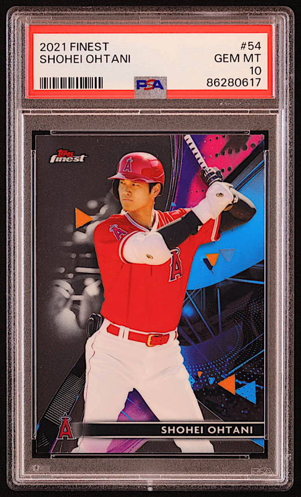 Shohei Ohtani 2021 Finest #54 (PSA 10) | Pristine Auction