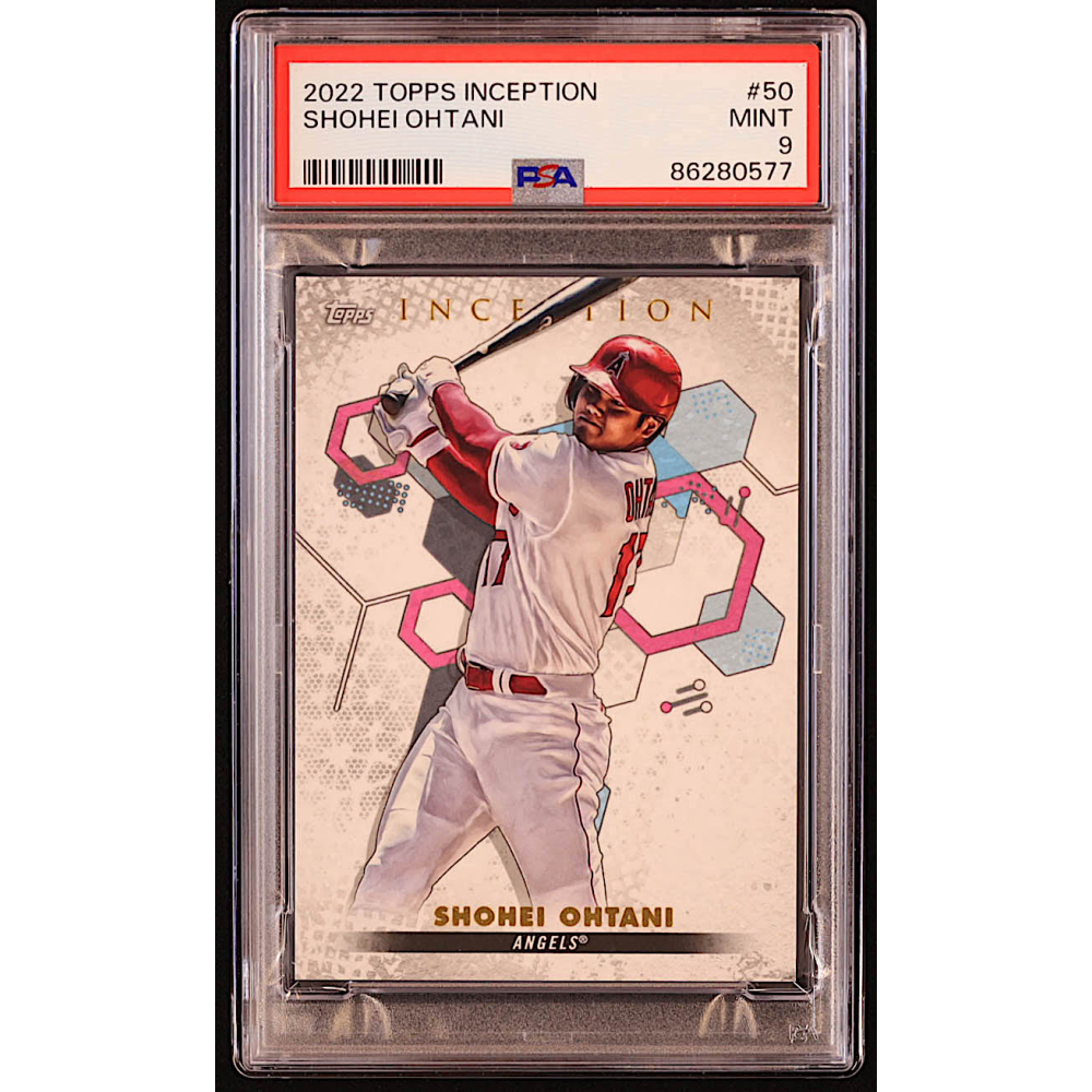 Shohei Ohtani 2022 Topps Inception #50 (PSA 9) | Pristine Auction