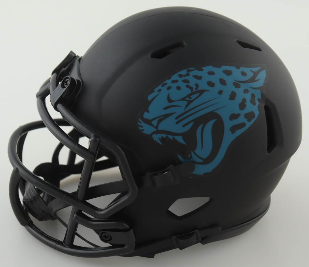 Calvin Ridley Signed Jaguars Eclipse Alternate Speed Mini Helmet ...