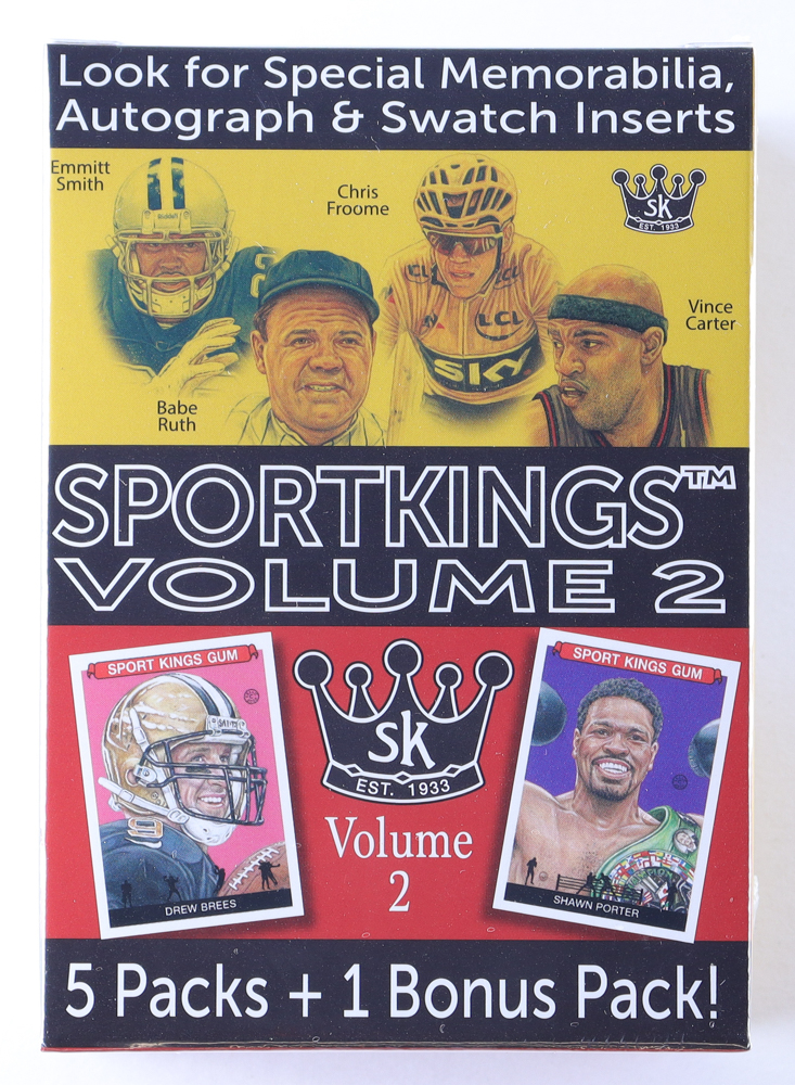 2021 Sportskings Volume 2 Multi-Sports Blaster Box with (5) Packs ...