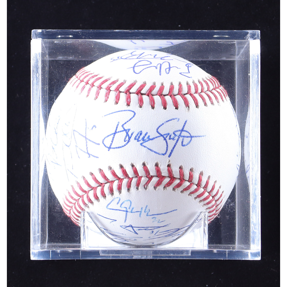 2022 NL All-Stars OML Baseball Signed by (27) with Brian Snitker, Juan ...