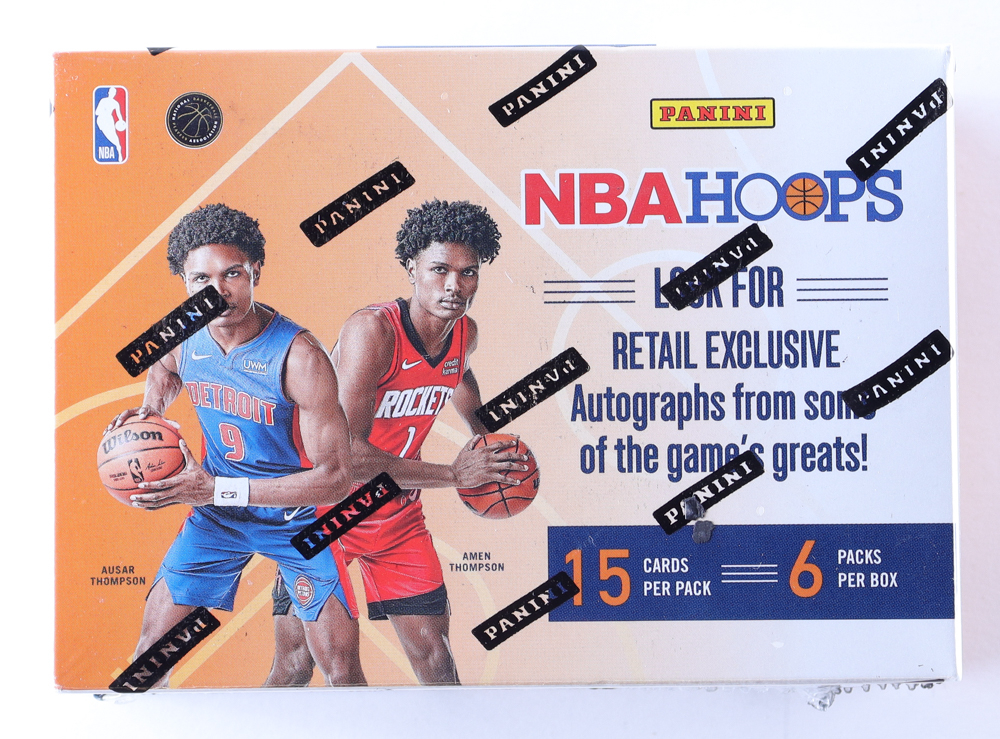 2023-24 Panini NBA Hoops Basketball Blaster Box with (6) Packs ...