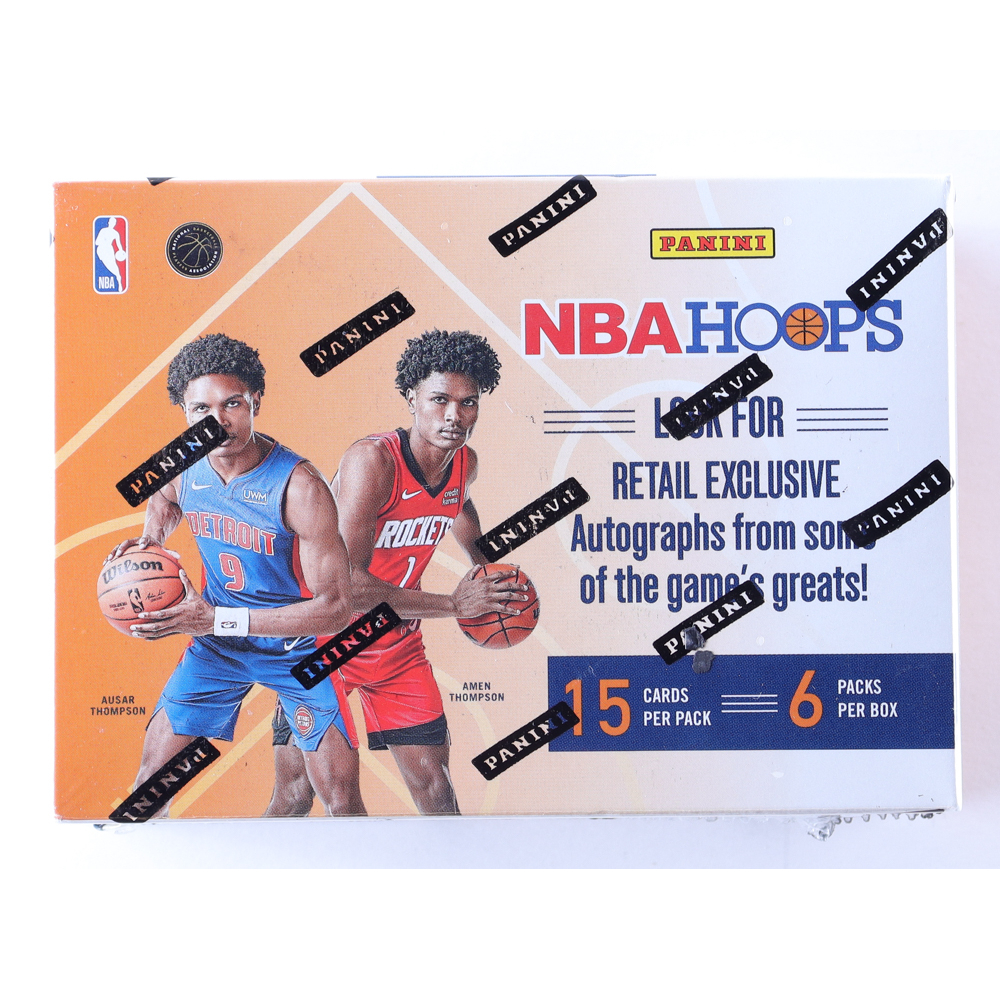2023-24 Panini NBA Hoops Basketball Blaster Box with (6) Packs ...