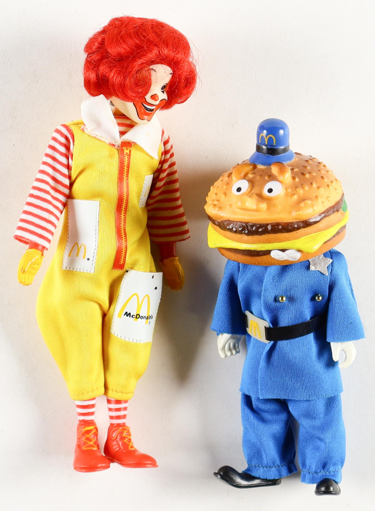 Vintage 1970 Remco McDonalds Set of (2) Ronald McDonald & Mayor ...