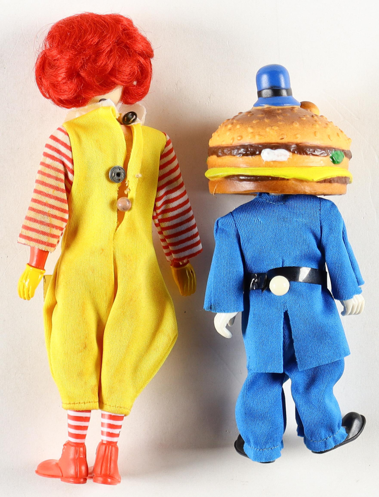 Vintage 1970 Remco McDonalds Set of (2) Ronald McDonald & Mayor ...