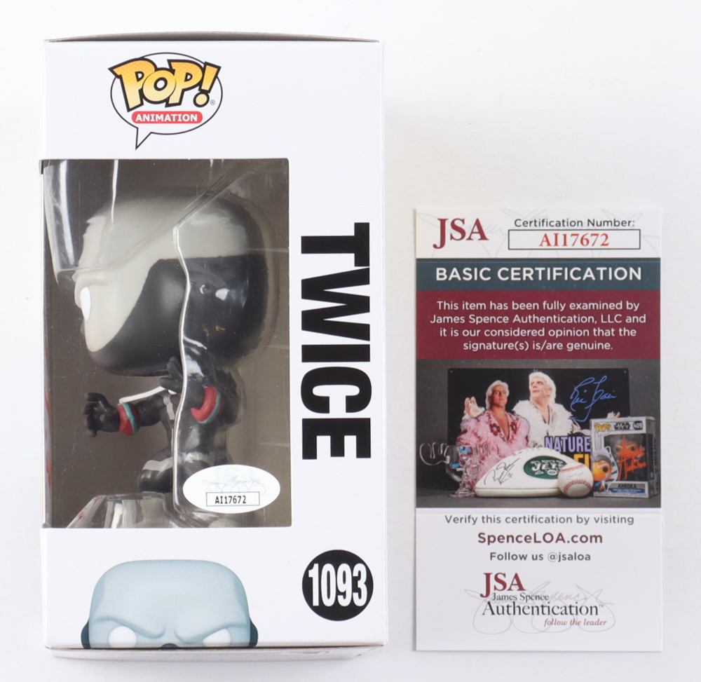Newton Pittman Signed "My Hero Academia" #1093 Twice Funko Pop! Vinyl ...
