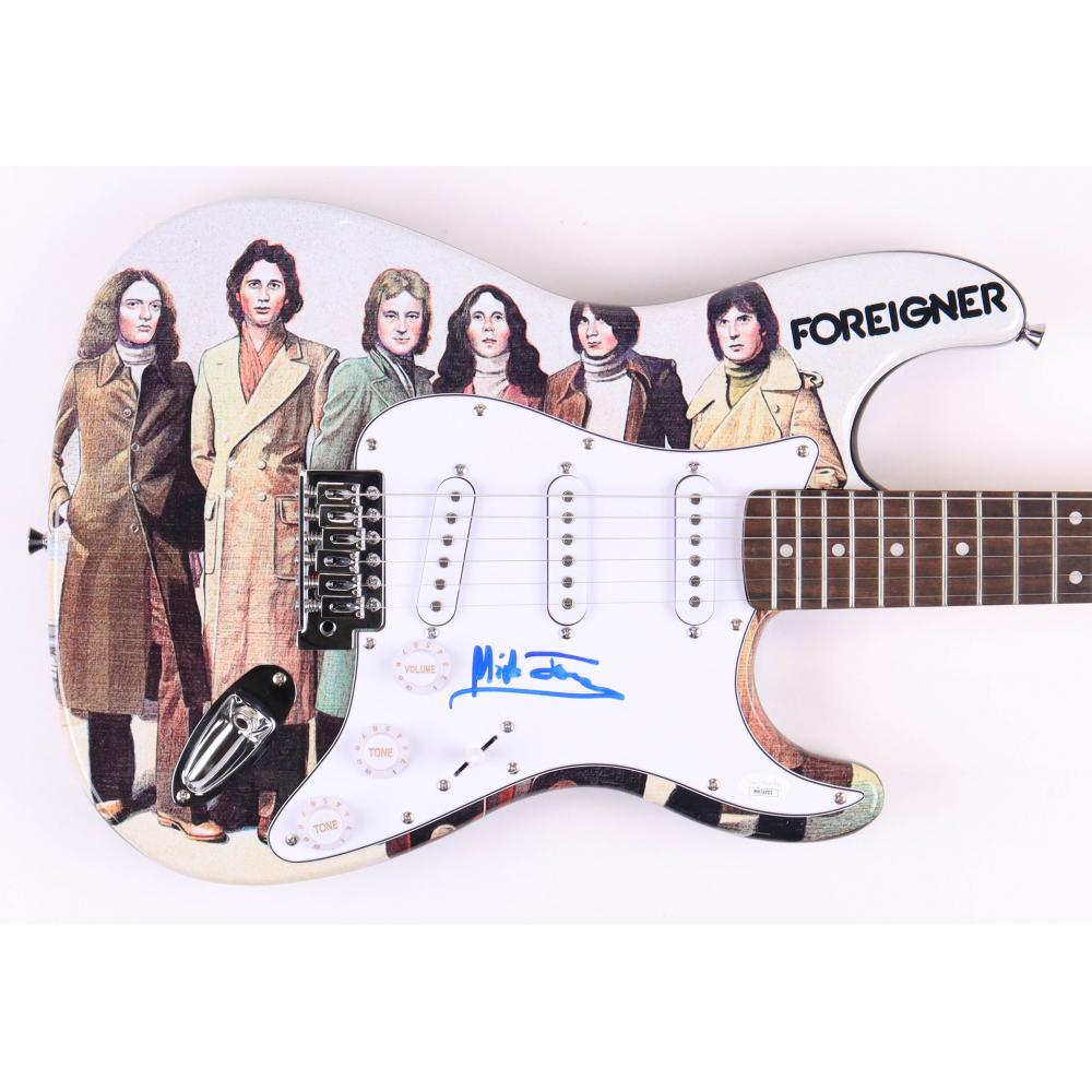 Mick Jones Signed "Foreigner" Custom 39" Electric Guitar (JSA ...