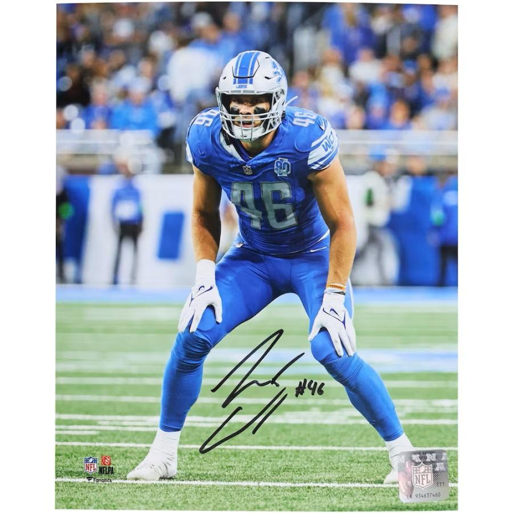 Jack Campbell Signed Lions 8x10 Photo (Fanatics) | Pristine Auction