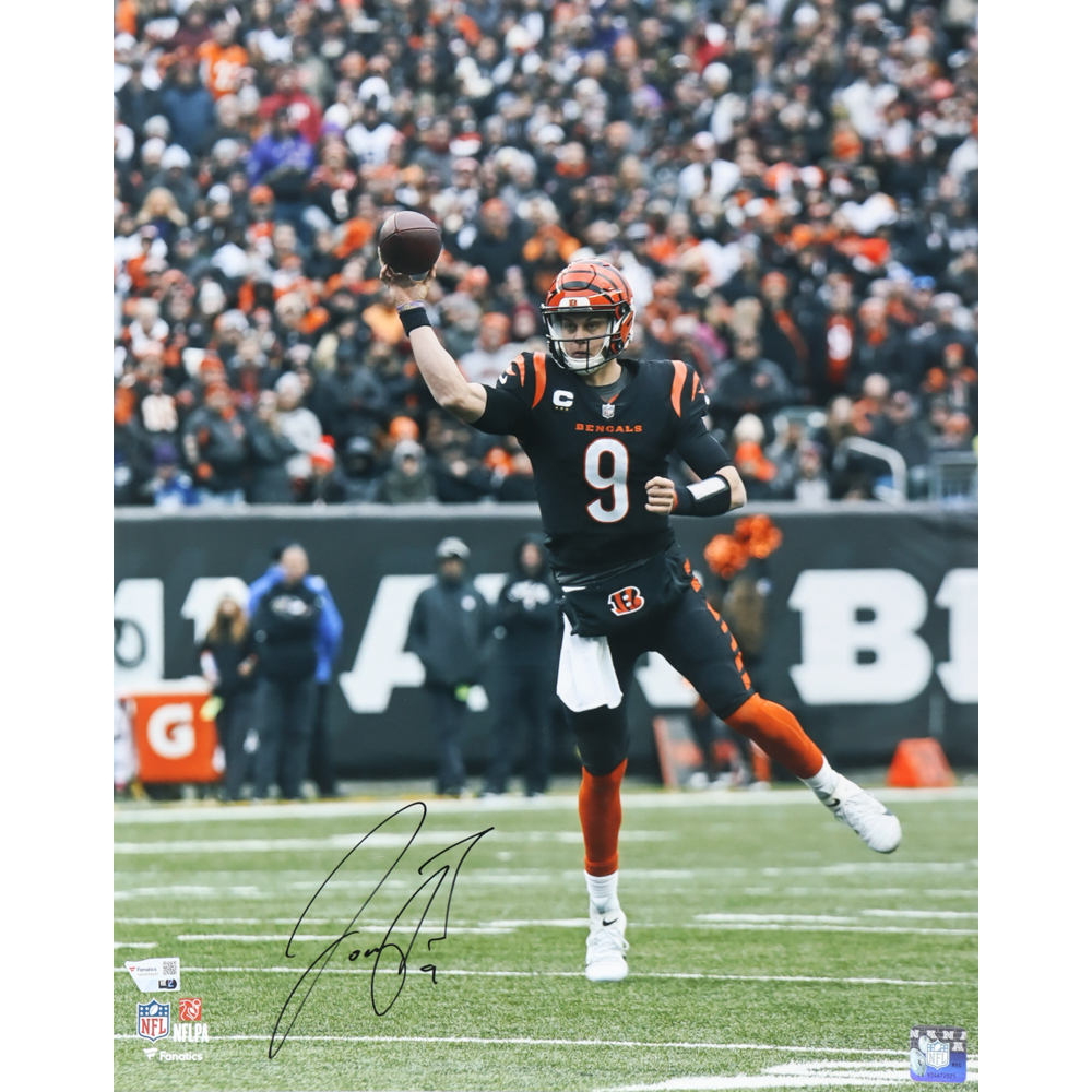 Joe Burrow Signed Bengals 16x20 Photo (Fanatics) | Pristine Auction
