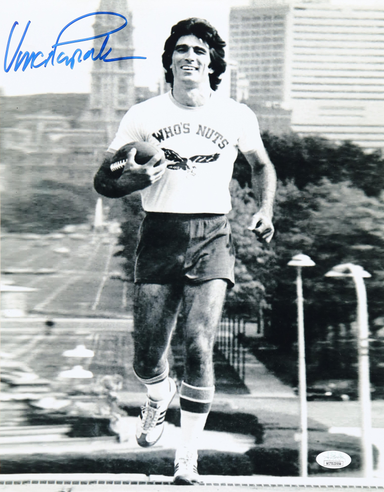 Vince Papale Signed 11x14 Photo (JSA) | Pristine Auction