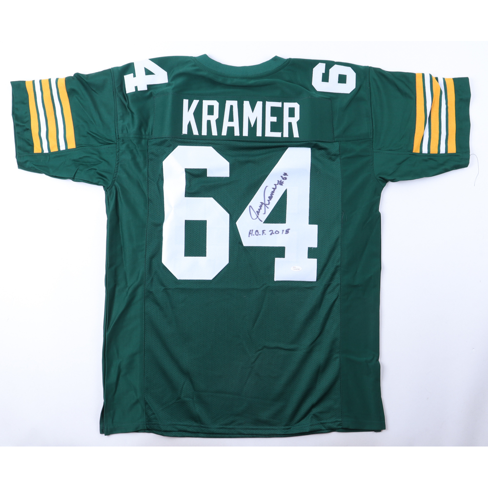 Jerry Kramer Signed Jersey Inscribed "H.O.F. 2018" (JSA) | Pristine Auction