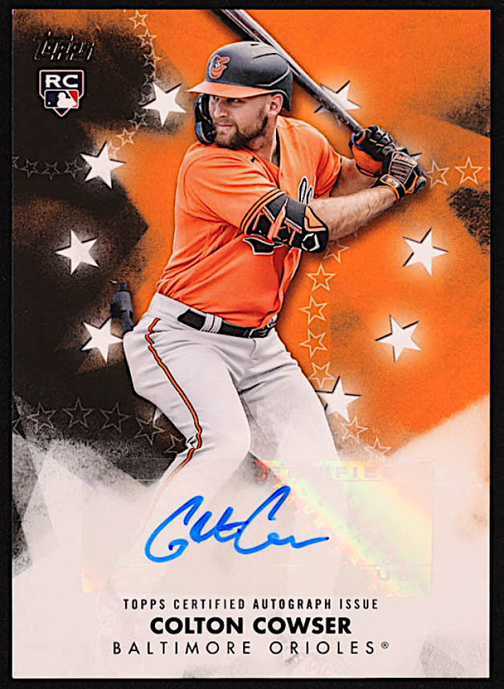Colton Cowser 2024 Topps Baseball Stars Autographs #BSACC RC | Pristine ...