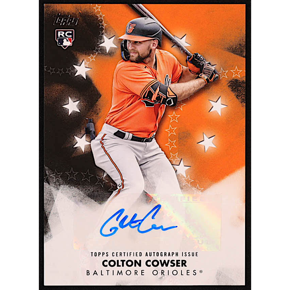 Colton Cowser 2024 Topps Baseball Stars Autographs #BSACC RC | Pristine ...