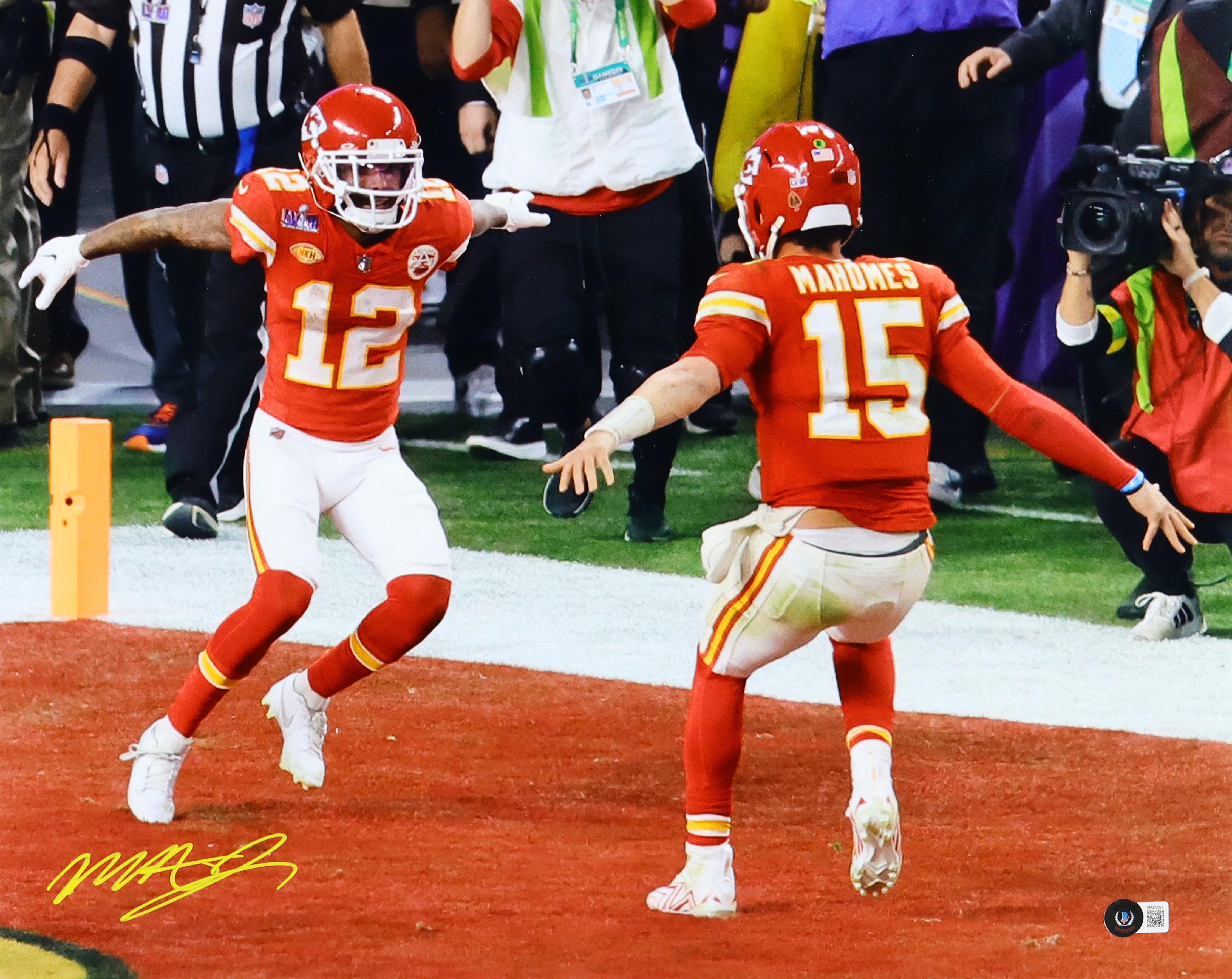 Mecole Hardman Jr. Signed Chiefs 8x10 Photo (Beckett) | Pristine Auction