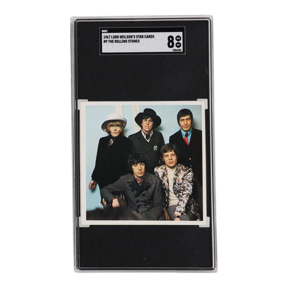 The Rolling Stones 1967 Lord Nielson's Stars #9 (SGC 8) | Pristine Auction