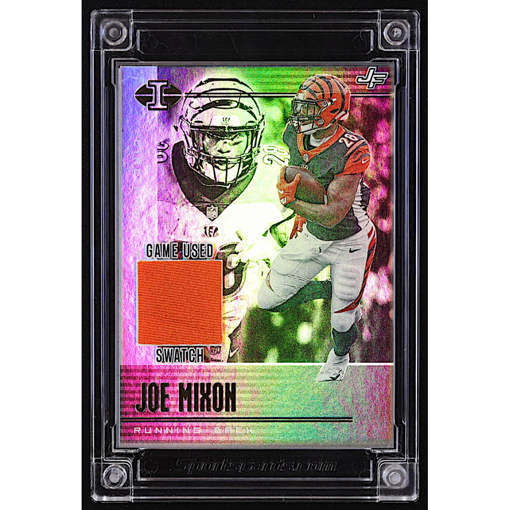 Joe Mixon 2022 Jersey Fusion Game-Used Swatch #JE1118 | Pristine Auction