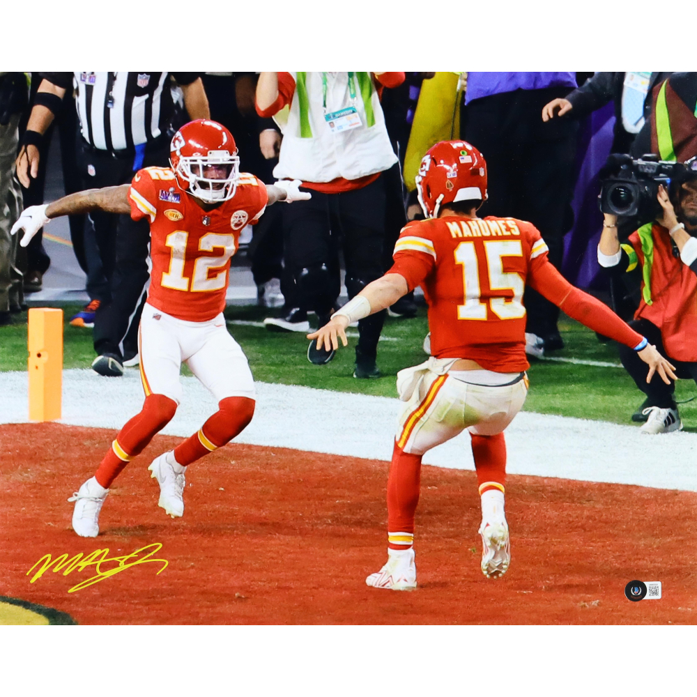 Mecole Hardman Jr. Signed Chiefs 16x20 Photo (Beckett) | Pristine Auction