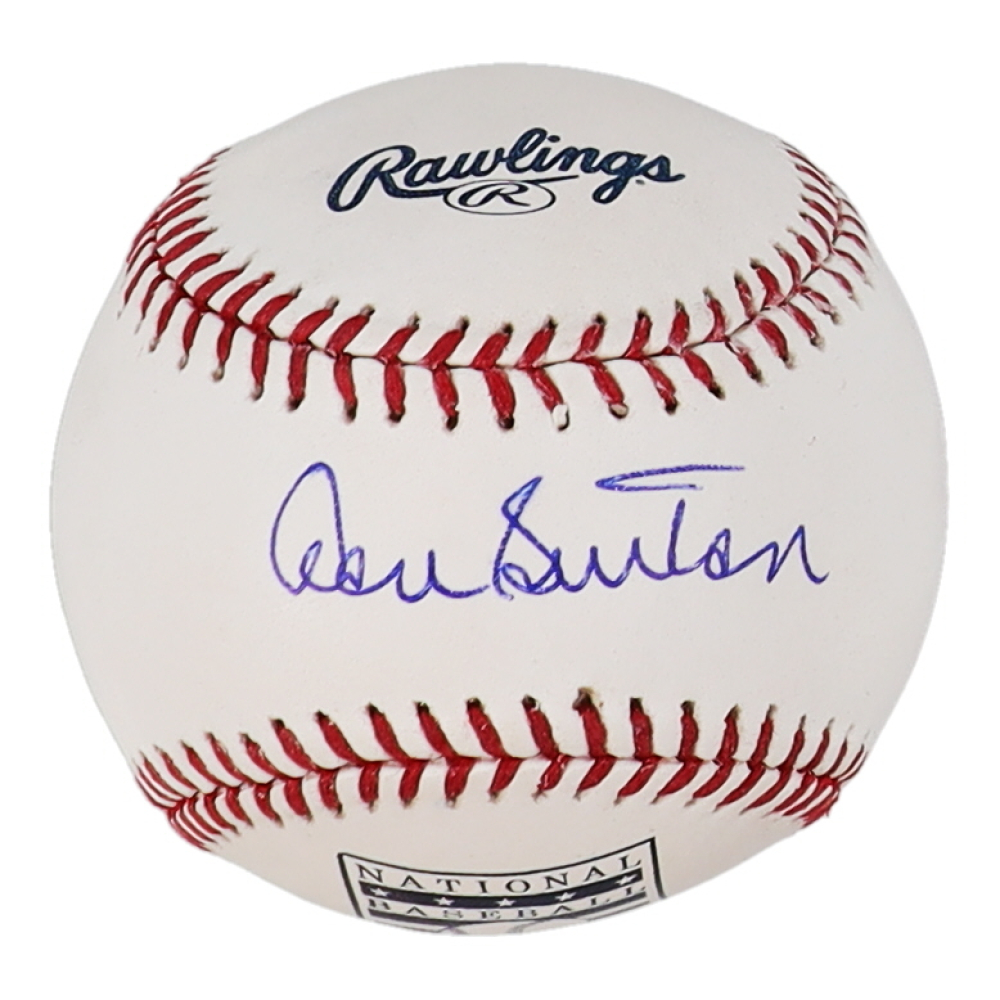 Don Sutton Signed OML Hall of Fame Logo Baseball (PSA) | Pristine Auction