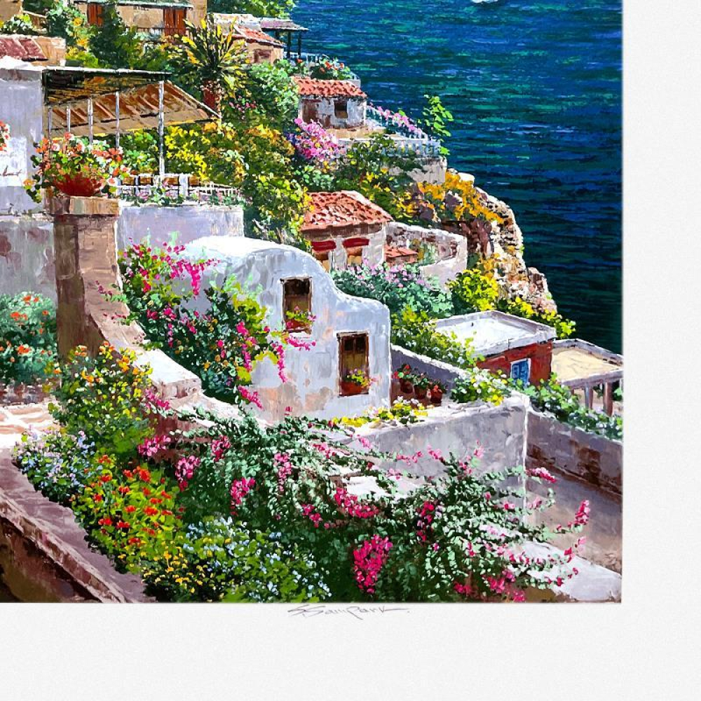 "Afternoon in Capri" LE 42x57 Printer's Proof by Sam Park (PA ...