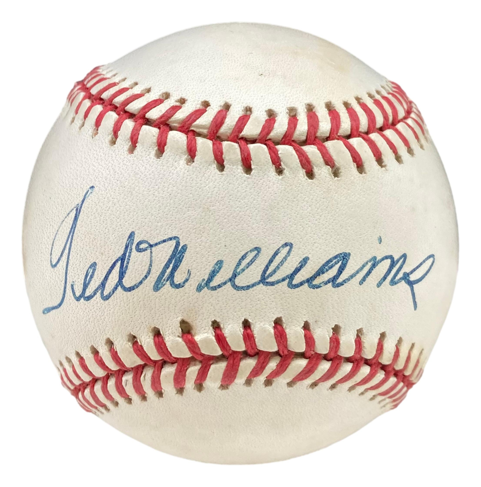 Ted Williams Signed OAL Baseball (Beckett) | Pristine Auction