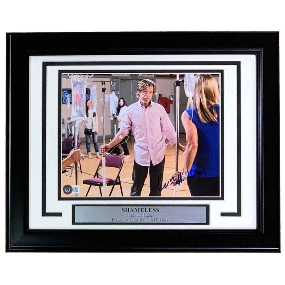 William H. Macy Signed "Shameless" Custom Framed Photo (Beckett ...