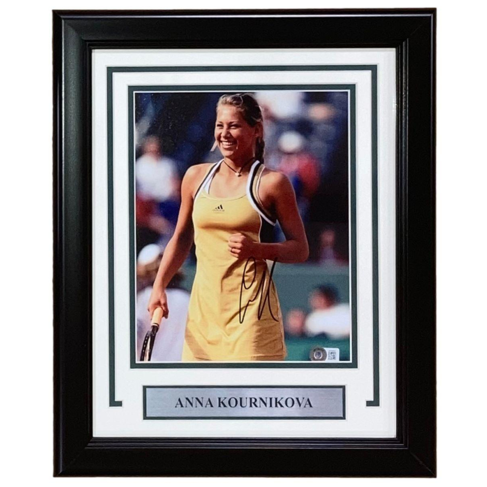 Anna Kournikova Signed Custom Framed Photo (Beckett) | Pristine Auction