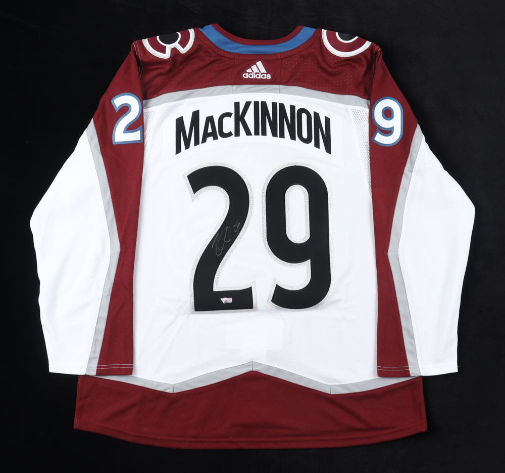 Nathan MacKinnon Signed Avalanche Jersey (Fanatics) | Pristine Auction Nathan MacKinnon Signed Avalanche Jersey (Fanatics) | Pristine Auction