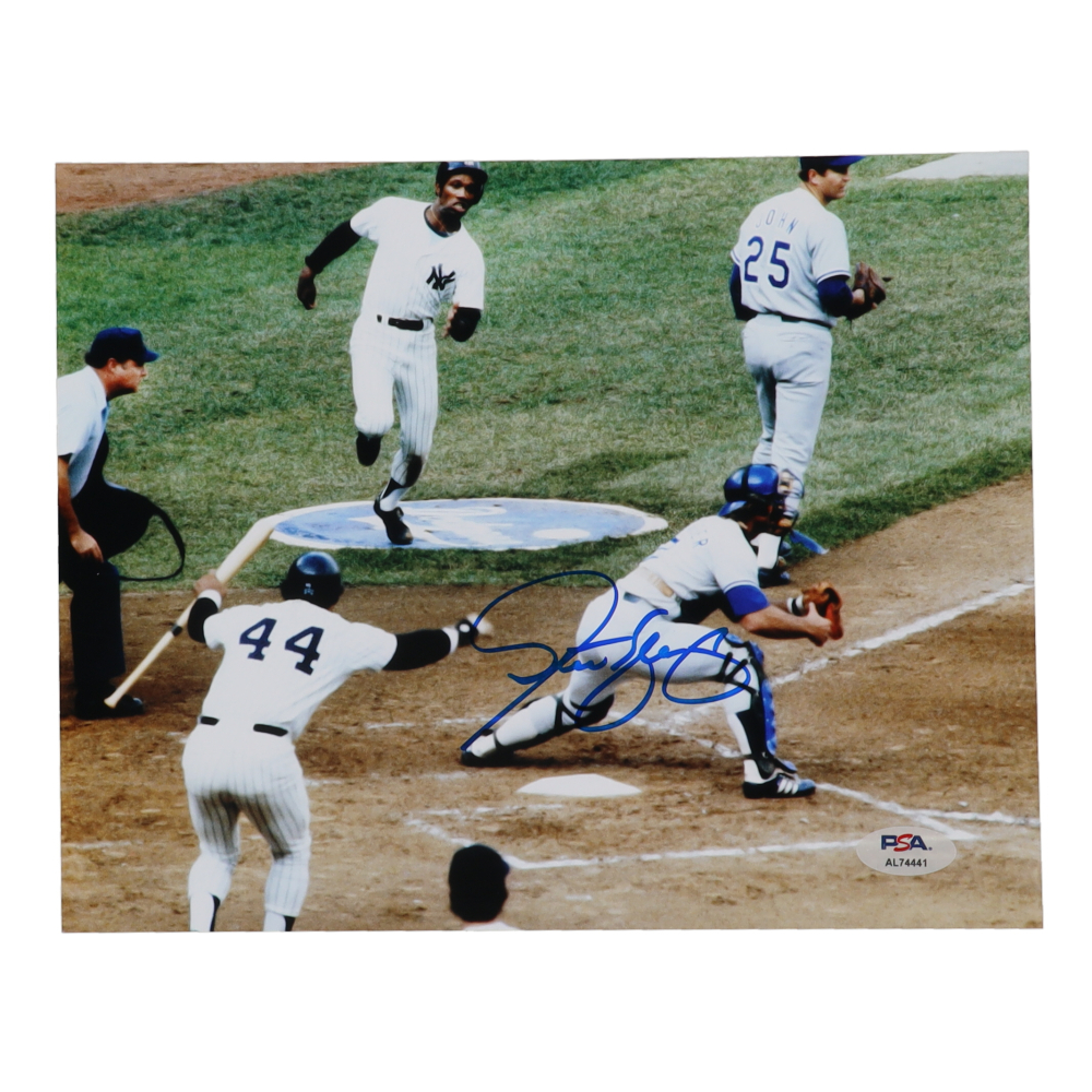 Steve Yeager Signed Dodgers 8x10 Photo (PSA) | Pristine Auction