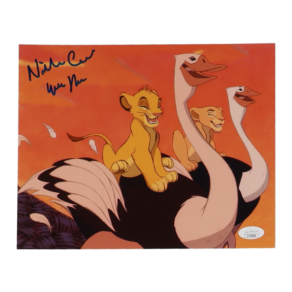 Niketa Calame Signed "The Lion King" 8x10 Photo Inscribed "Young Nala ...
