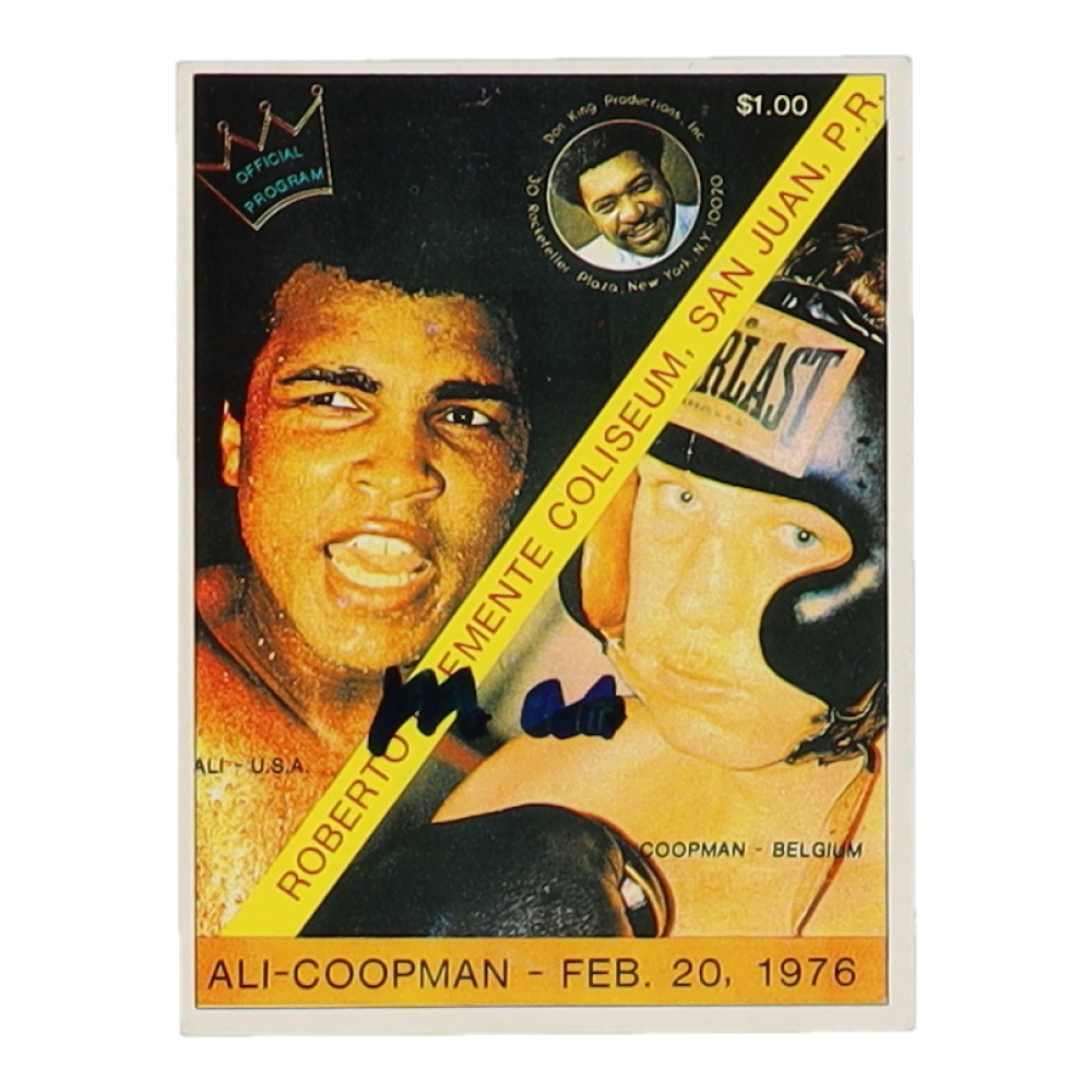 Muhammad Ali Signed Trading Card (JSA) | Pristine Auction