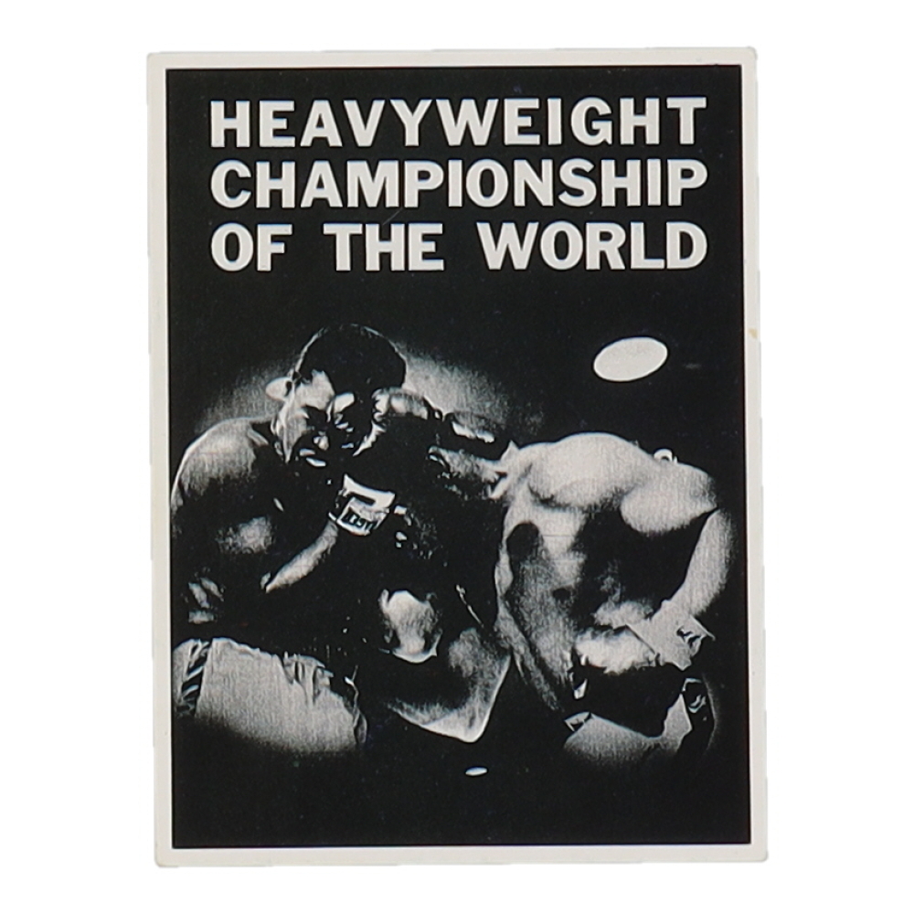 Muhammad Ali Signed Trading Card (JSA) | Pristine Auction