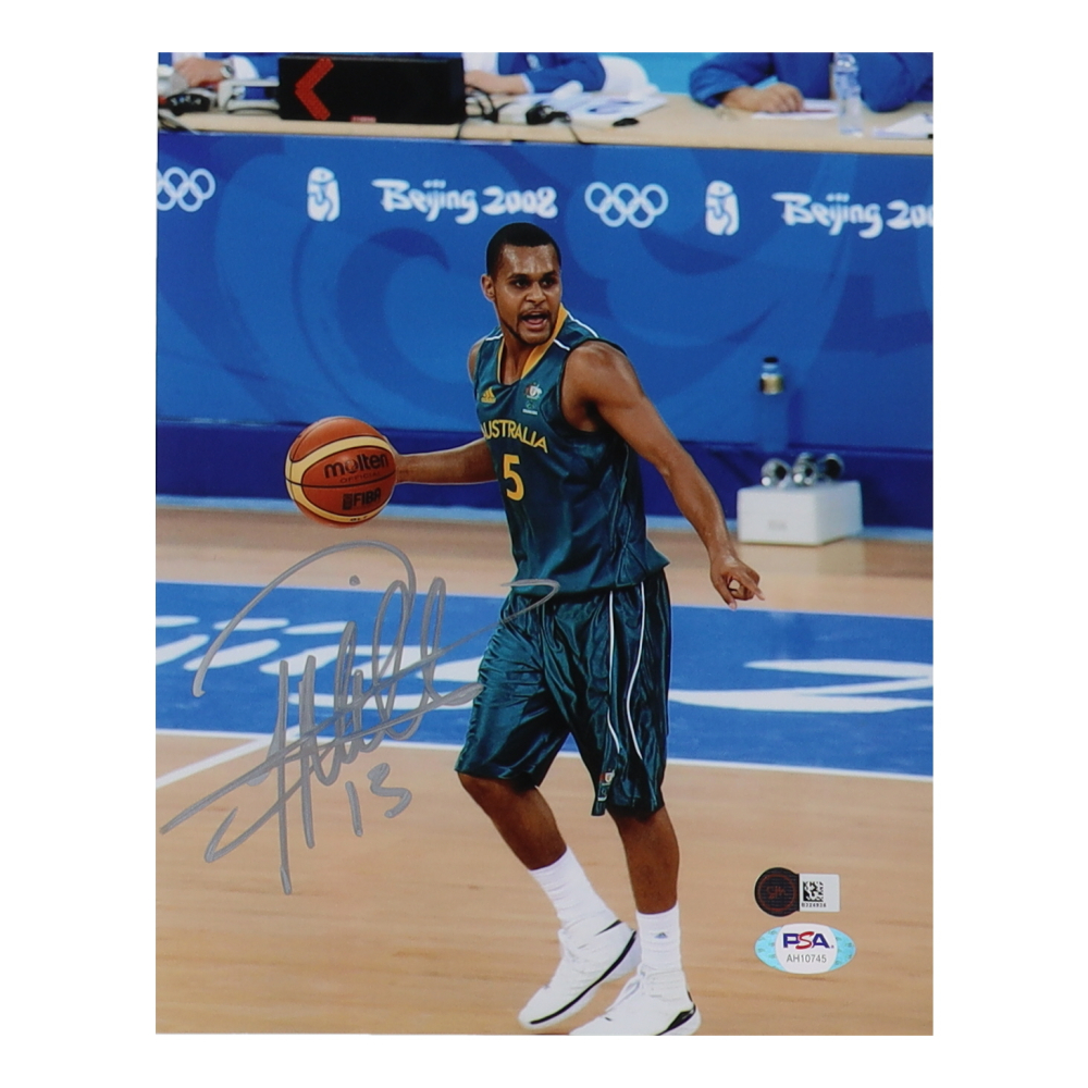 Patty Mills Signed Team Australia 8x10 Photo (PSA) | Pristine Auction