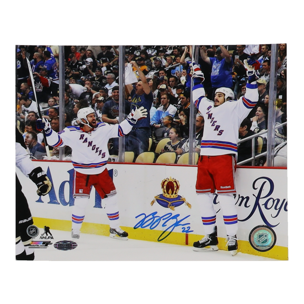 Brian Boyle Signed Rangers 8x10 Photo (Steiner) | Pristine Auction