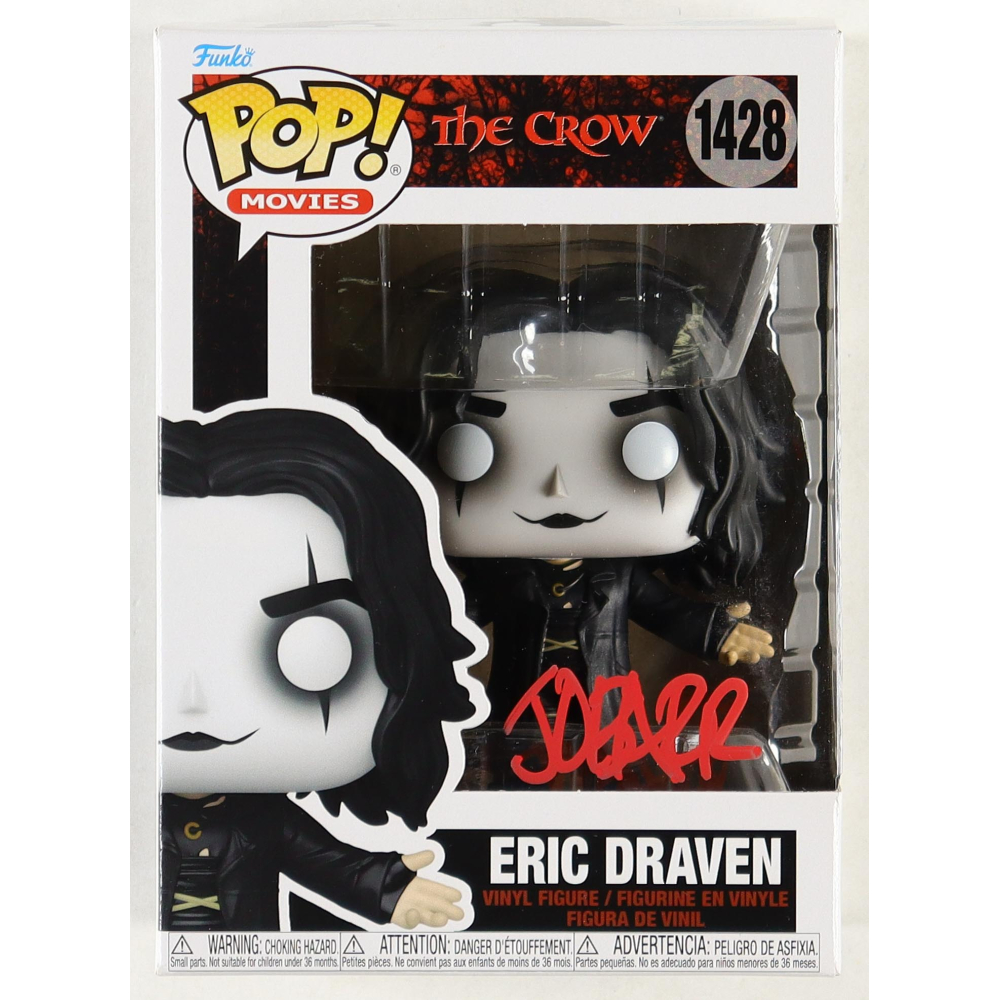 James O'Barr Signed "The Crow" Eric Draven #1428 Funko Pop! Vinyl ...