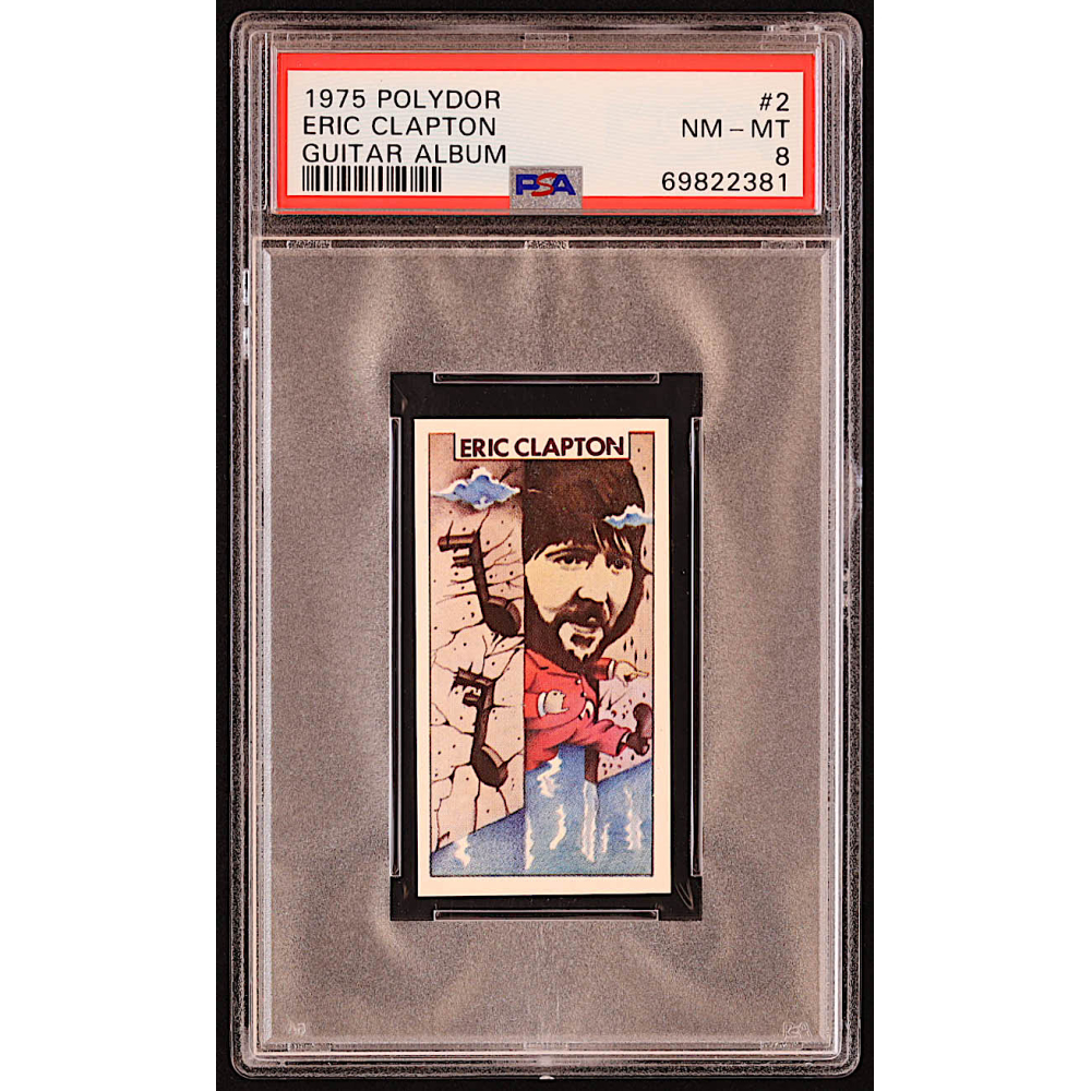 Eric Clapton 1972 Polydor Guitar Album #2 (PSA 8) | Pristine Auction