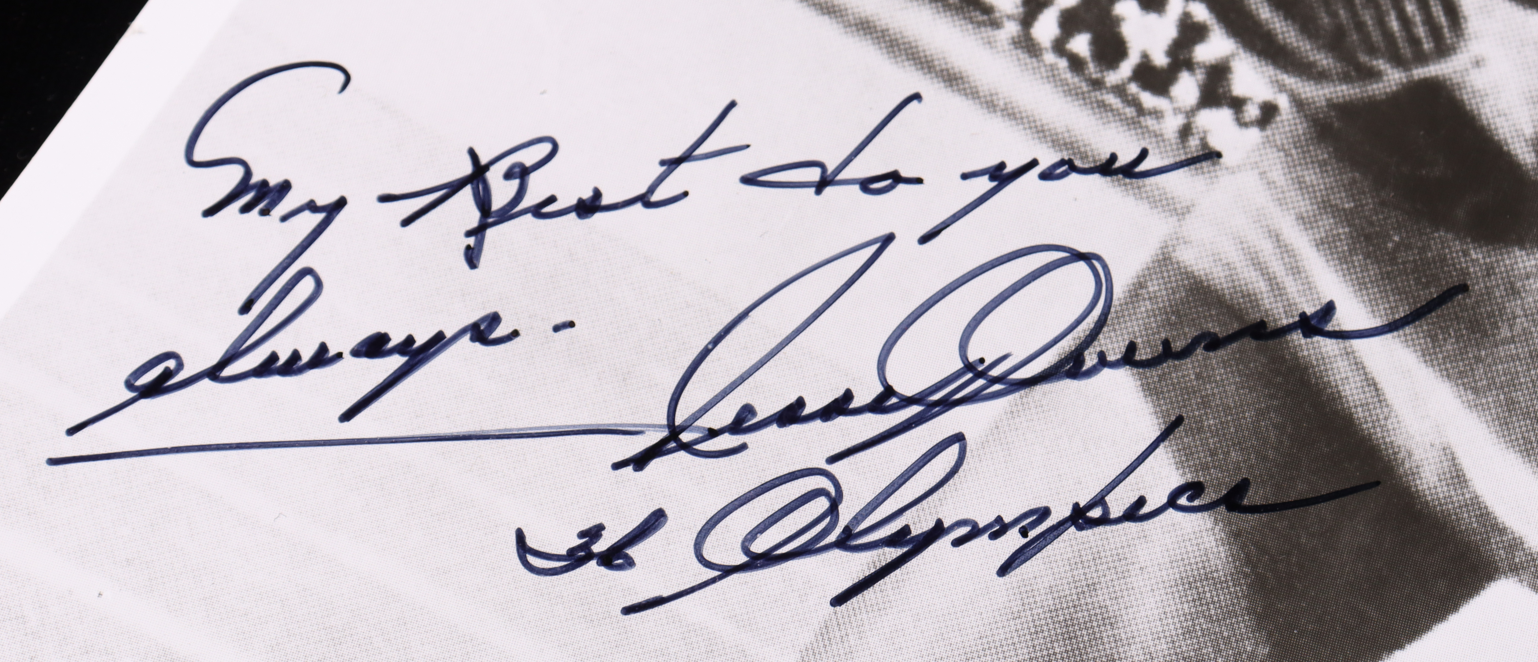 Jesse Owens Signed 8x10 Photo Inscribed "My Best to You Always" with ...