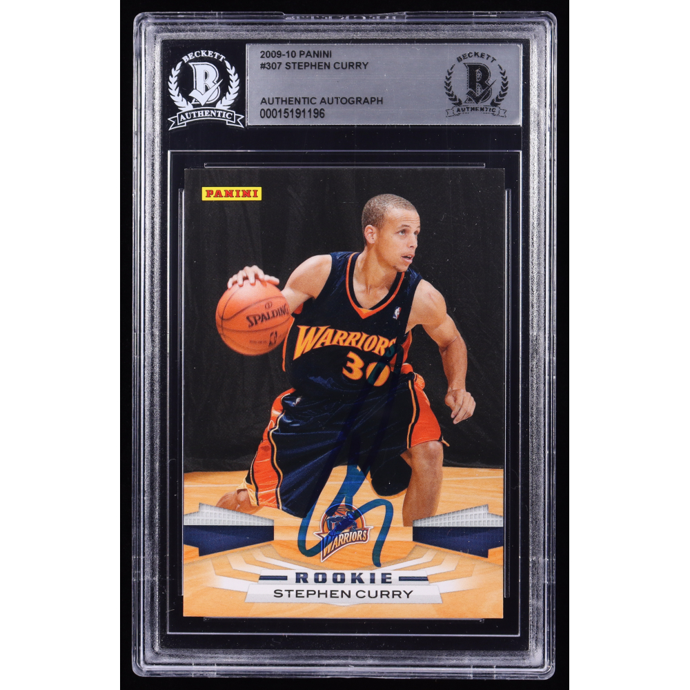 Stephen Curry Signed 2009-10 Panini #307 RC (BGS) | Pristine Auction