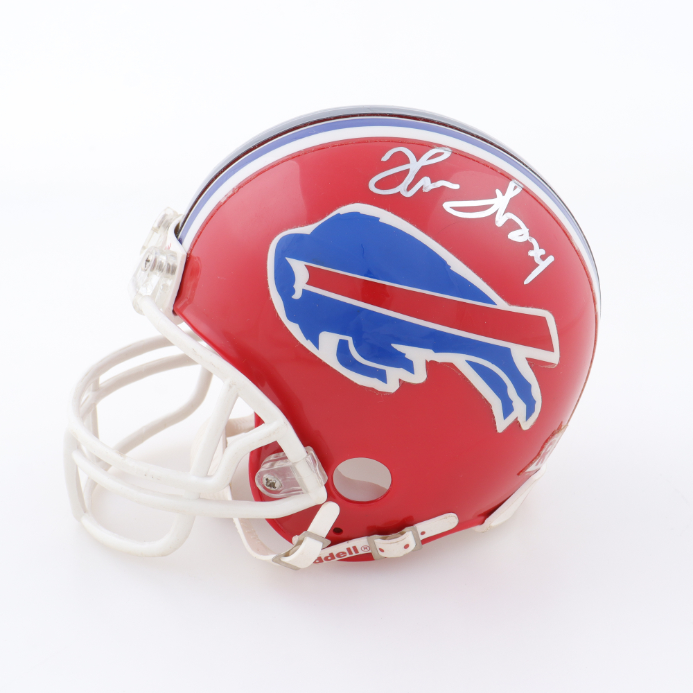 Thurman Thomas Signed Bills Throwback Speed Mini Helmet (JSA ...