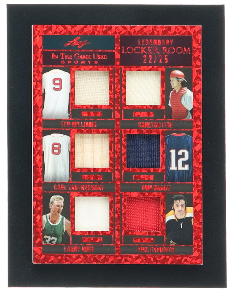 Ted Williams / Carlton Fisk / Carl Yastrzemski / Tom Brady / Larry Bird ...