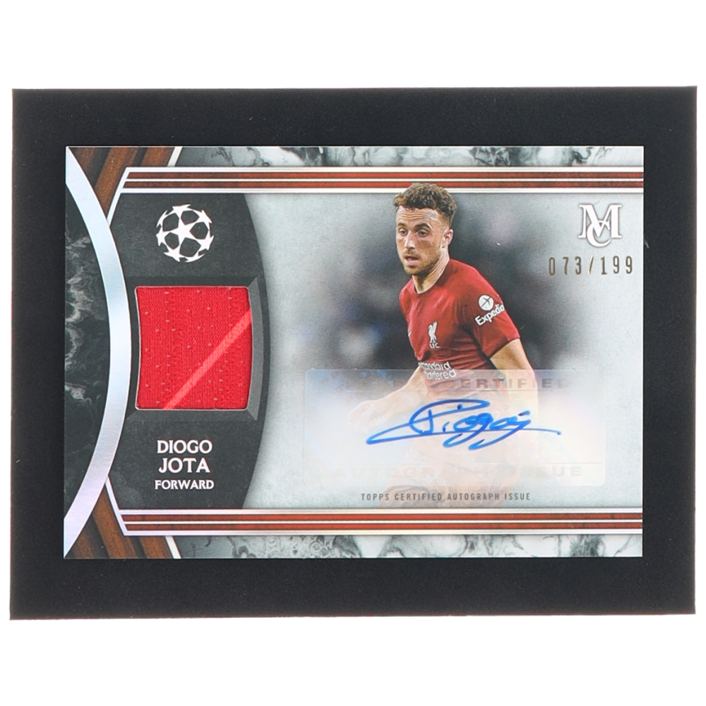 Diogo Jota 2022-23 Topps Museum Collection UEFA Champions League Museum ...