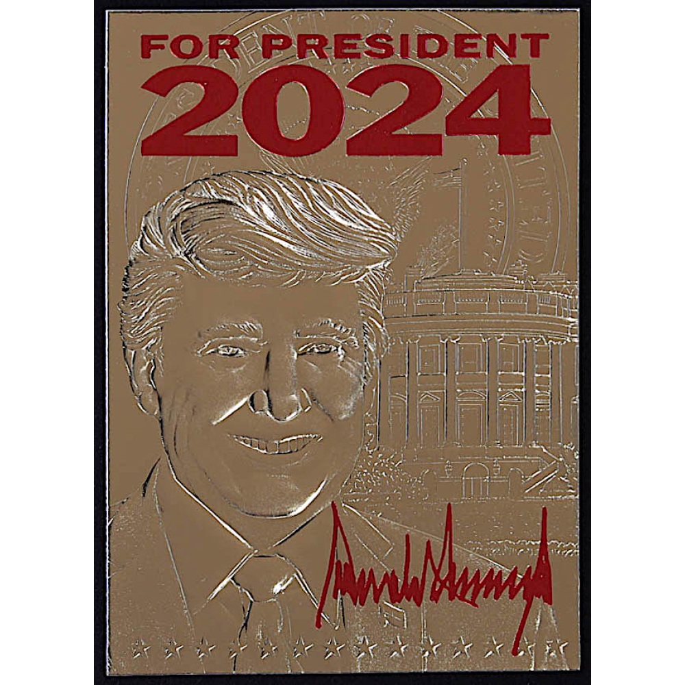 Donald Trump 2021 Merrick Mint Trump For President 2024 Signature ...