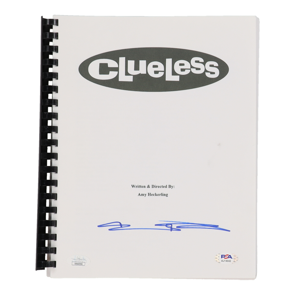Stacey Dash Signed "Clueless" Movie Script (JSA & PSA) | Pristine Auction