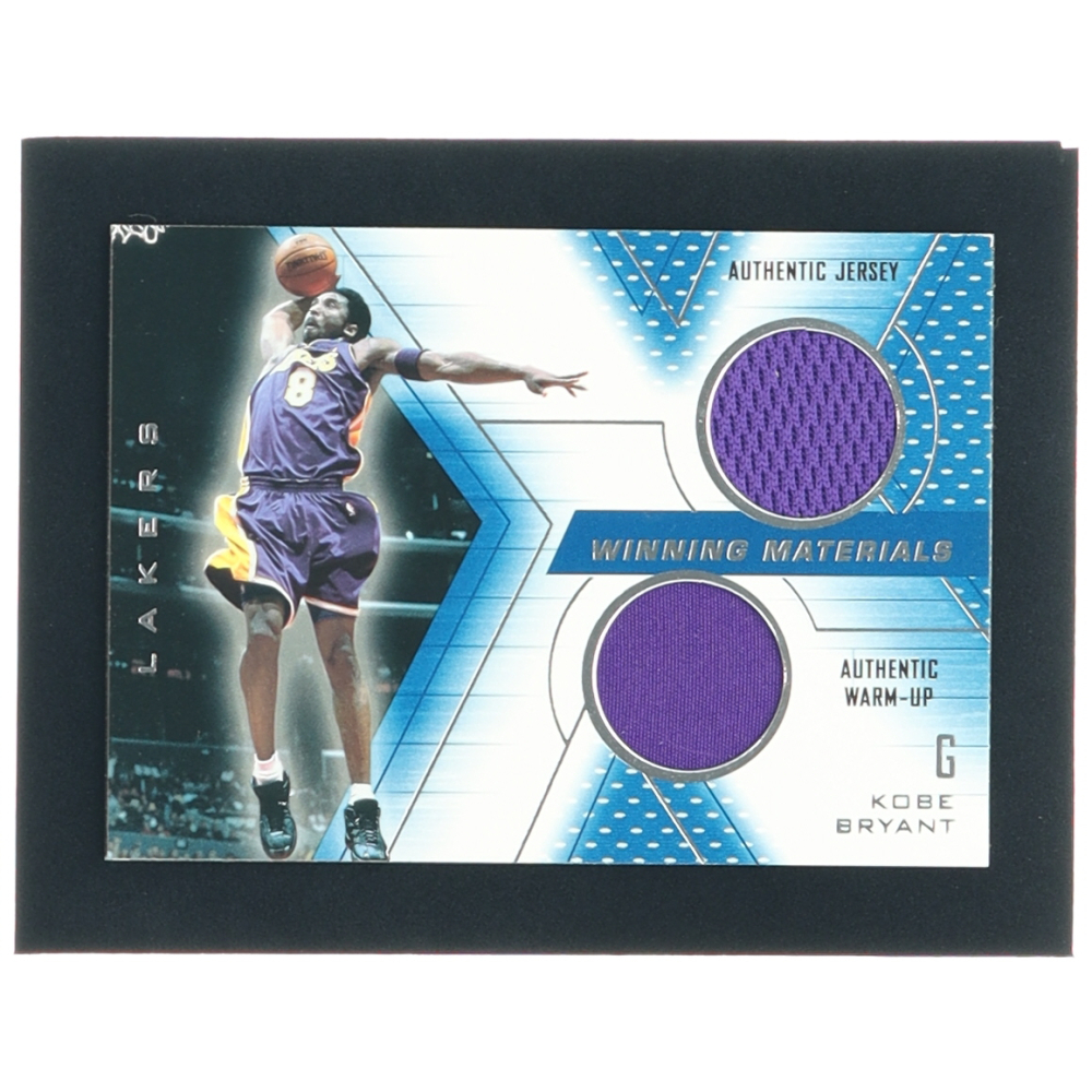 Kobe Bryant 2001-02 SPx Winning Materials #KB Jersey / WU | Pristine ...
