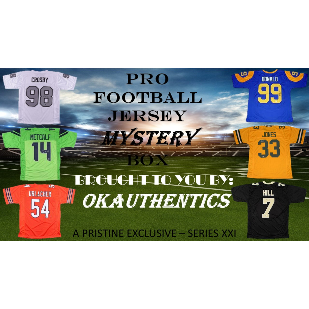 OKAUTHENTICS Pro Football Jersey Mystery Box Series XXI | Pristine Auction