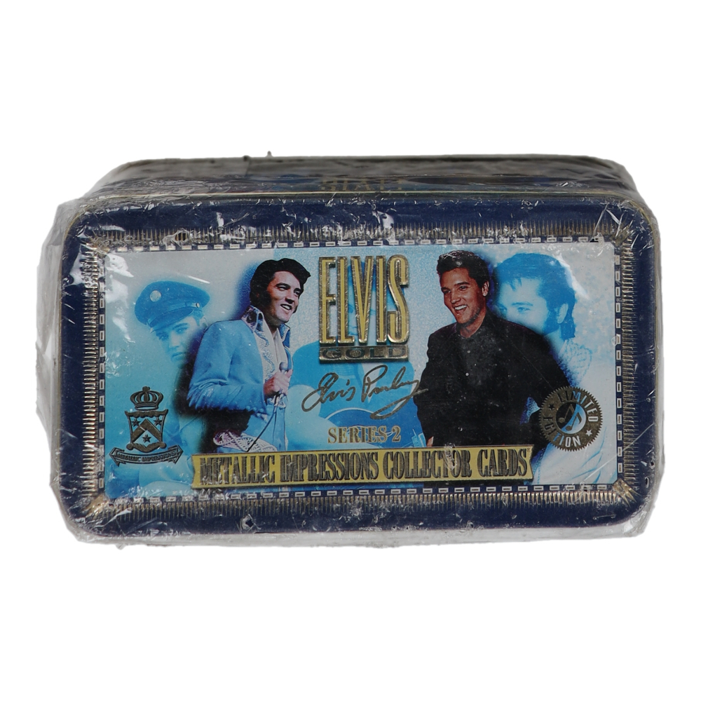 1994 Elvis Presley Gold Metallic Impressions Collector Cards Series 2 ...