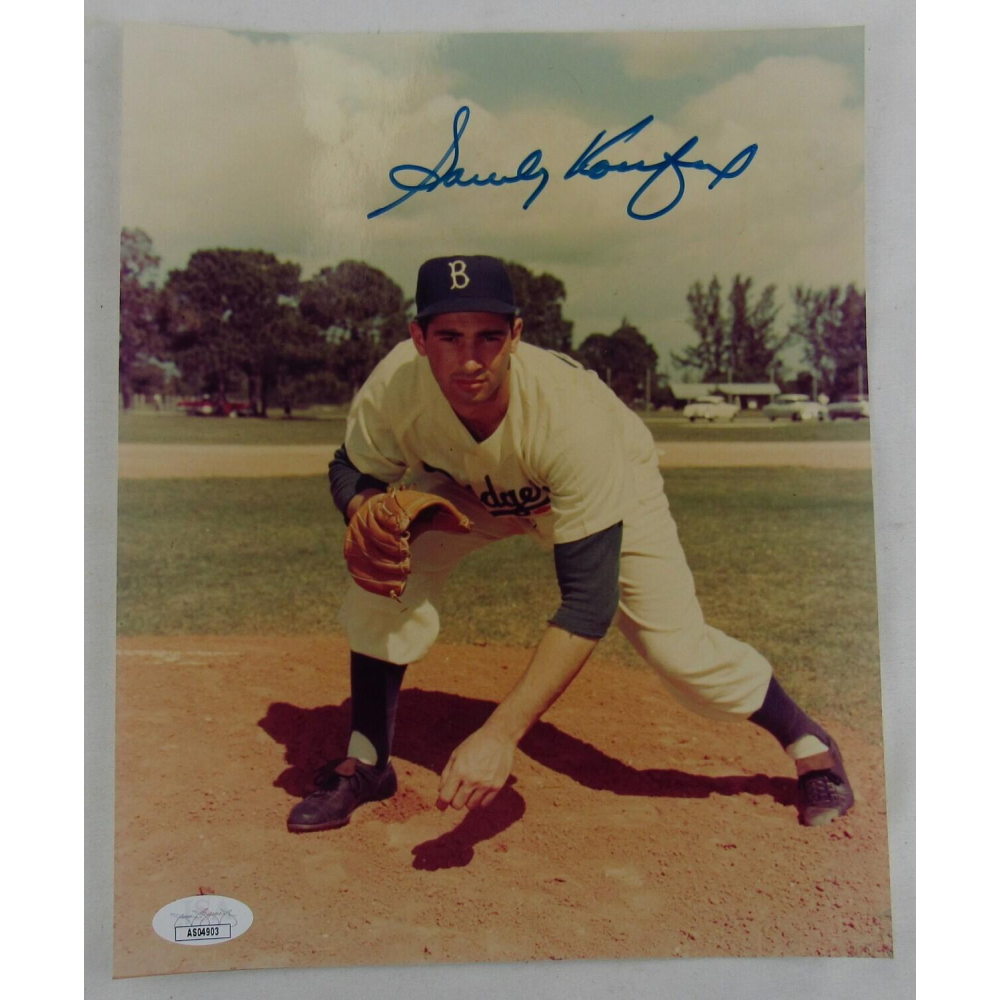 Sandy Koufax Signed Dodgers 8x10 Photo (JSA) | Pristine Auction